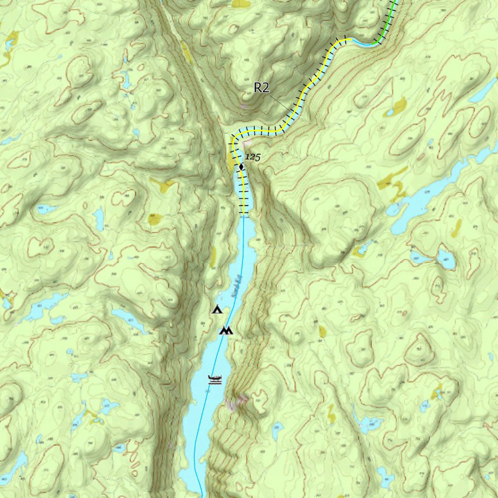 Rivière Mistassibi Nord-Est Map by Canot Kayak Quebec | Avenza Maps