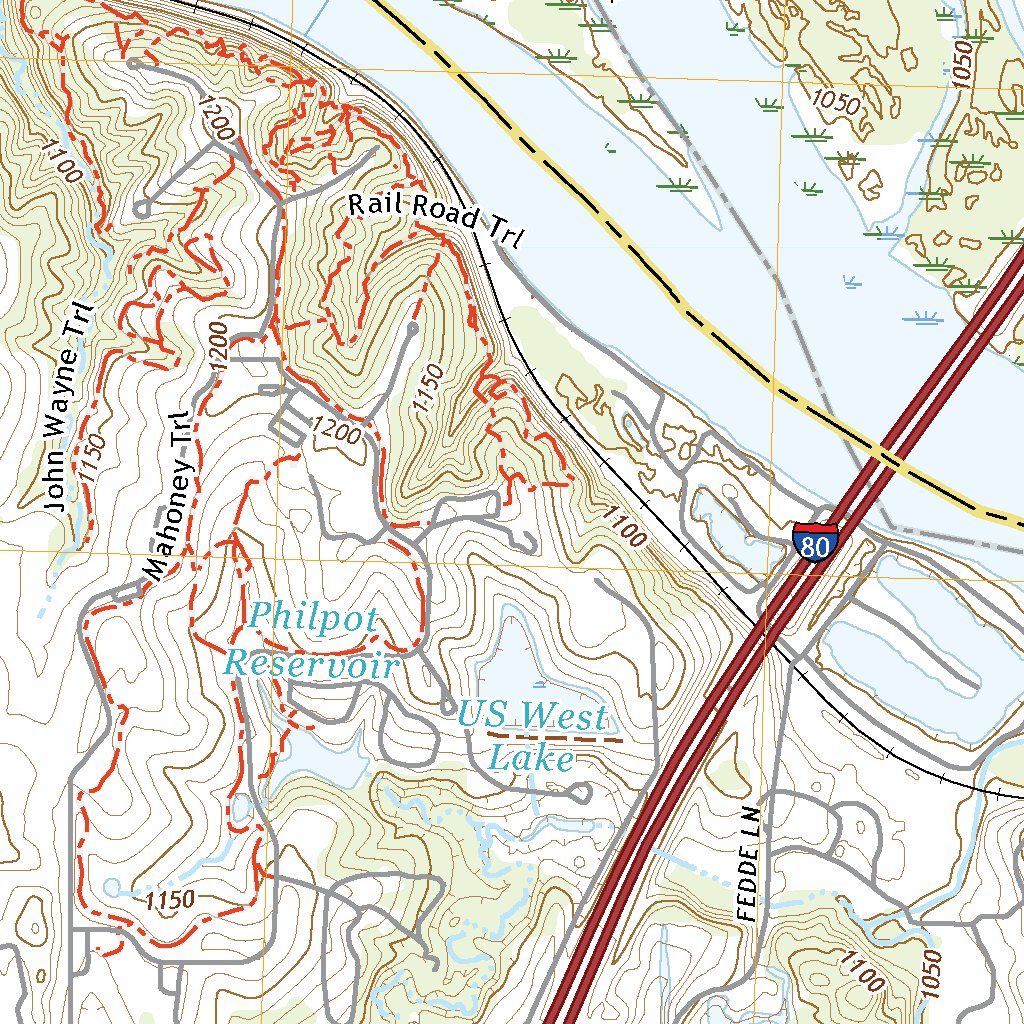 Ashland East, NE (2021, 24000-Scale) Map by United States Geological ...