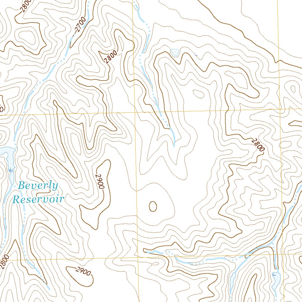Beverly, NE (2021, 24000-Scale) Map by United States Geological Survey ...