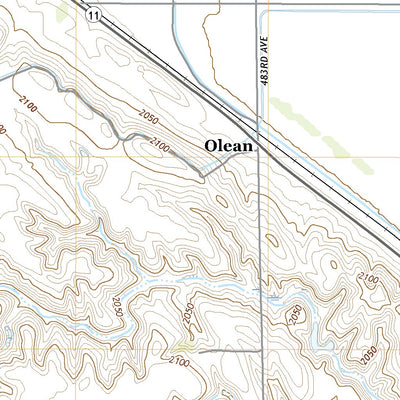Ord SE, NE (2021, 24000-Scale) Map by United States Geological Survey ...