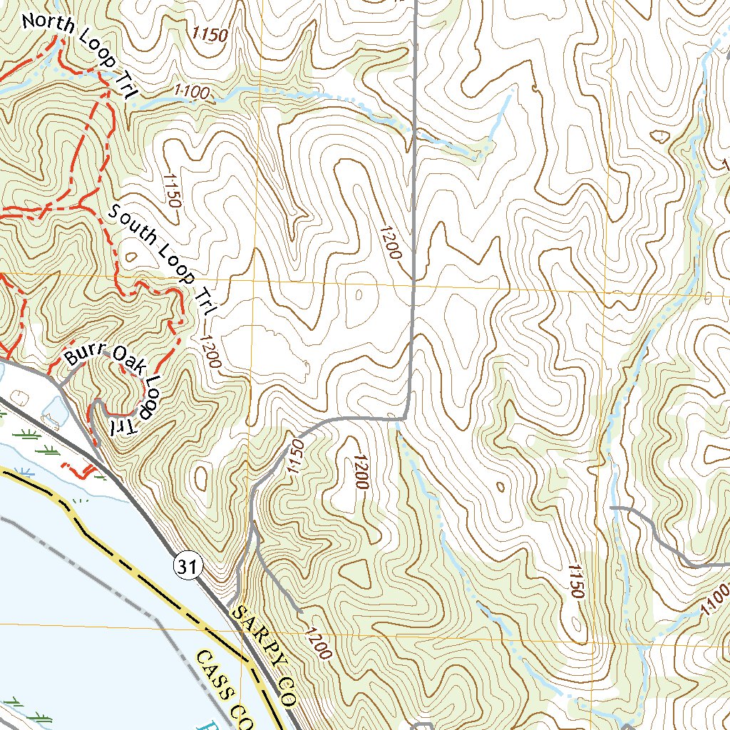 Springfield, NE (2021, 24000-Scale) Map by United States Geological ...