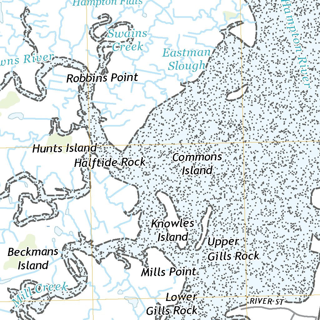 Hampton, NH (2021, 24000-Scale) Map by United States Geological Survey ...