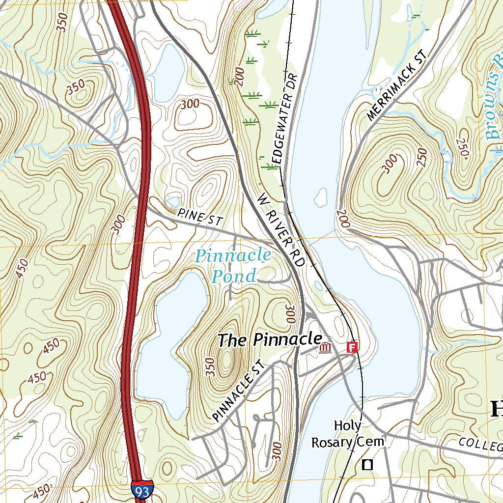 Manchester North, NH (2021, 24000-Scale) Map by United States ...