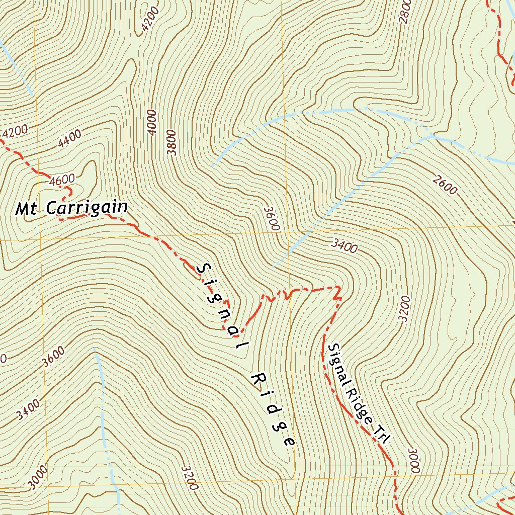 Mount Carrigain, NH (2021, 24000-Scale) Map by United States Geological ...