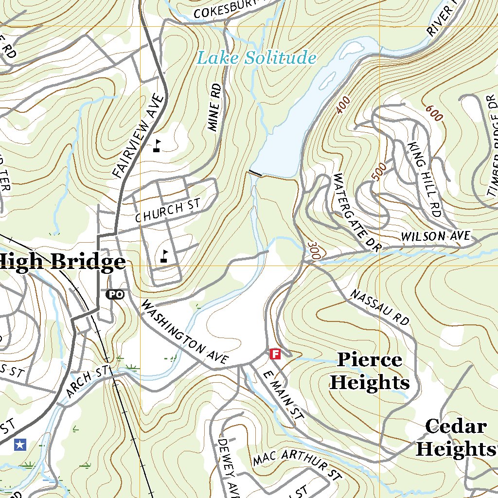 High Bridge, NJ (2019, 24000-Scale) Map by United States Geological ...