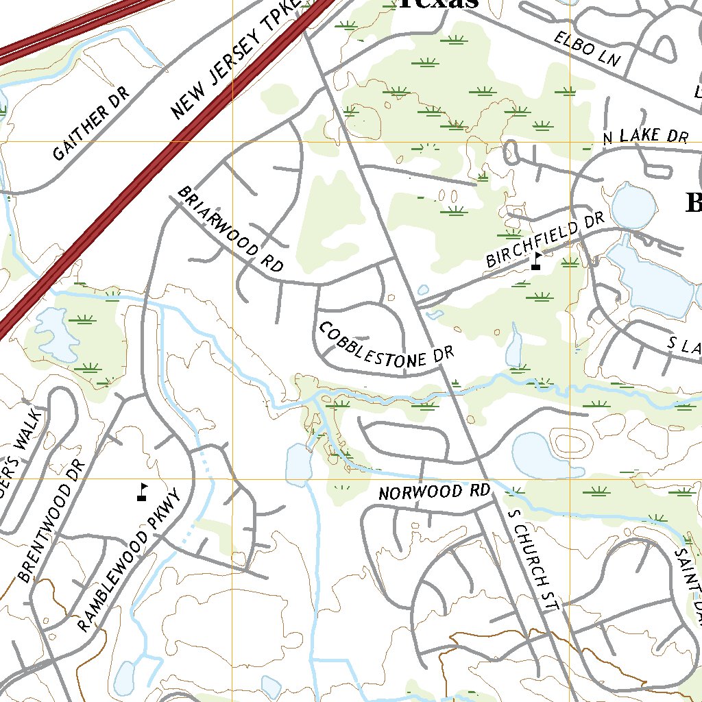 Moorestown, NJ (2019, 24000-Scale) Map by United States Geological ...