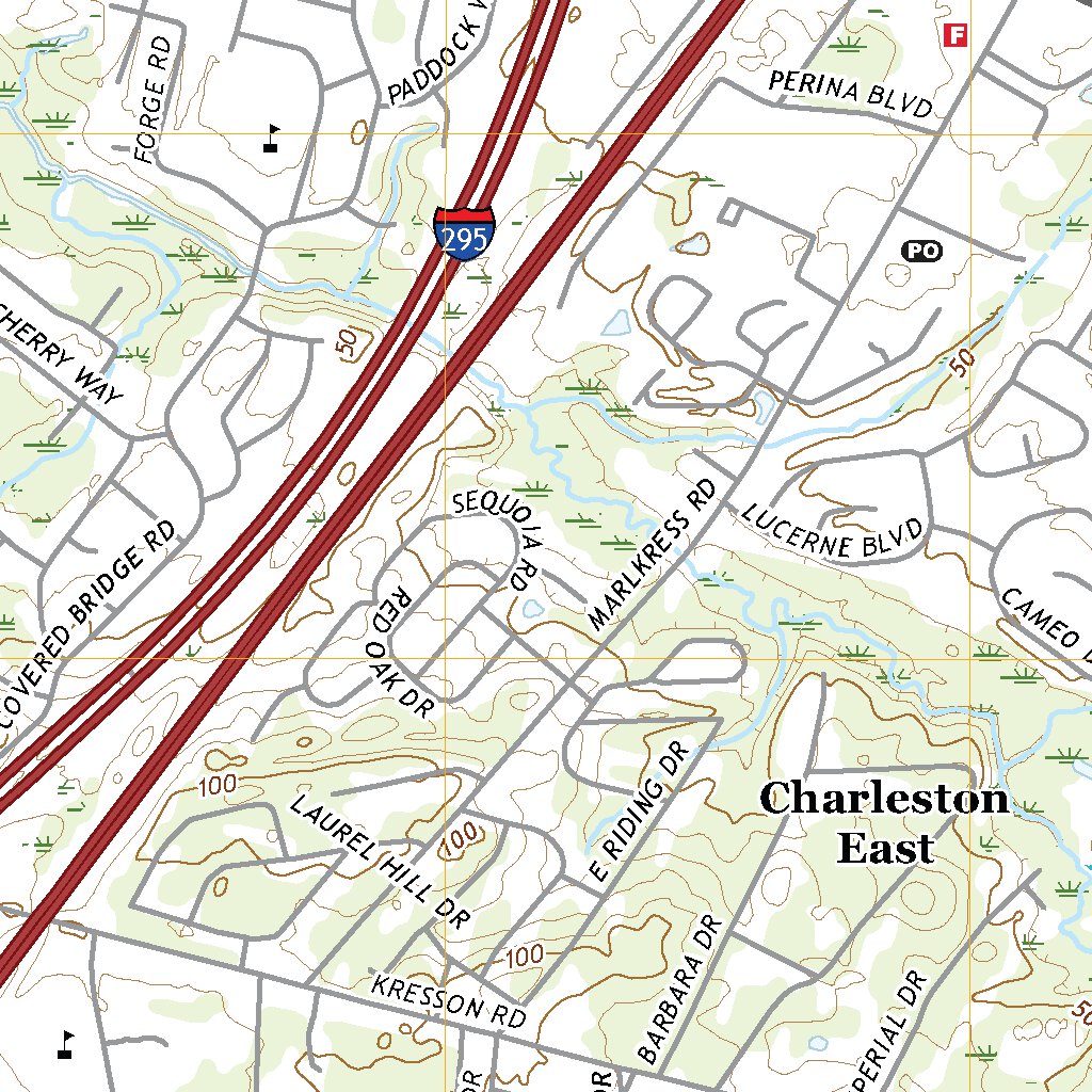 Moorestown, NJ (2019, 24000-Scale) Map by United States Geological ...