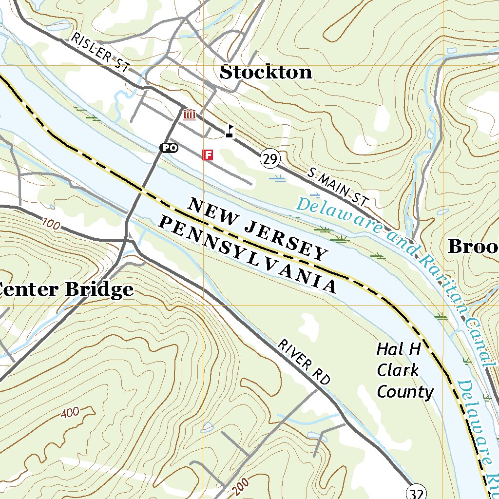 Stockton, NJ (2019, 24000-Scale) Map by United States Geological Survey ...