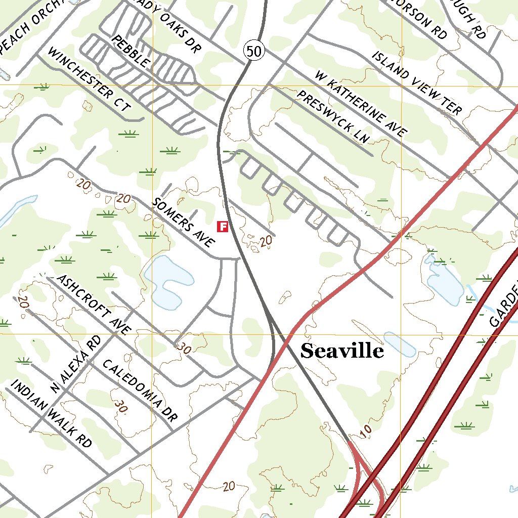 Sea Isle City, NJ (2019, 24000-Scale) Map by United States Geological ...