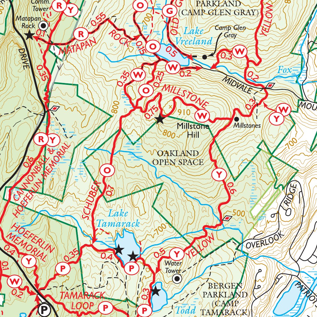 Northern New Jersey Highlands (Ramapos - Map 150) : 2021 : Trail ...