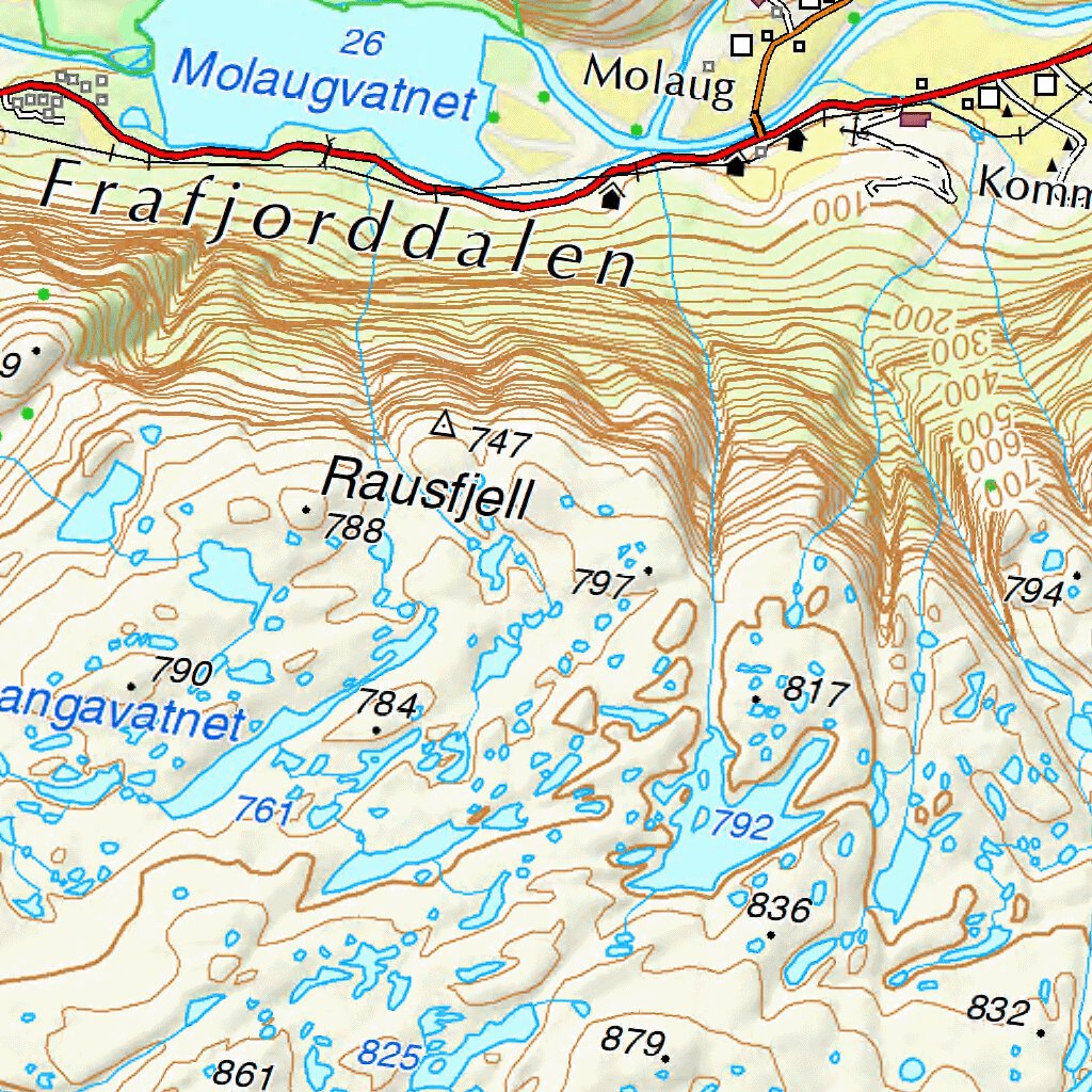 Municipality of Gjesdal Map by The Norwegian Mapping Authority | Avenza ...