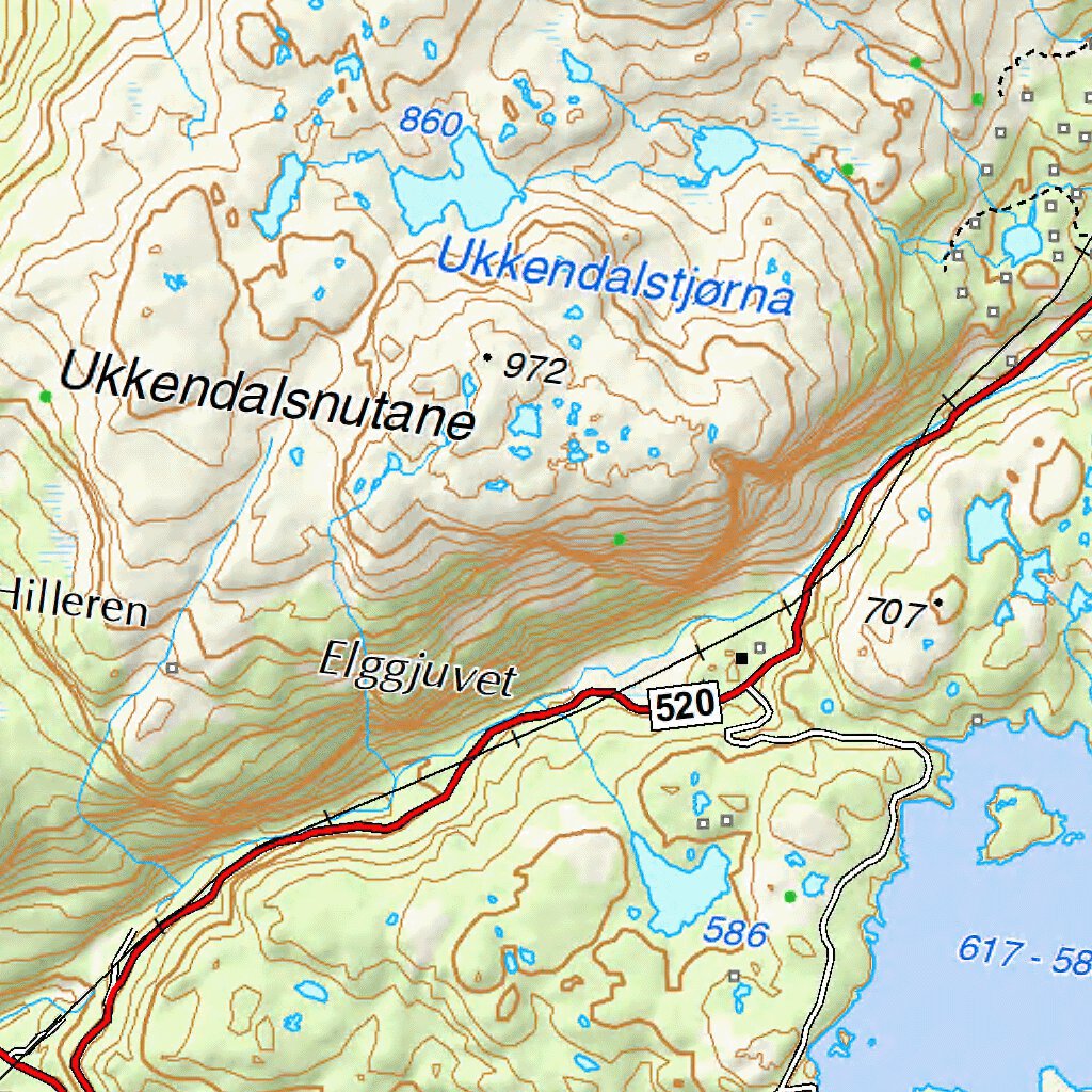Municipality of Sauda Map by The Norwegian Mapping Authority | Avenza Maps