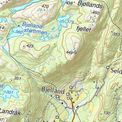 Municipality of Tysvær Map by The Norwegian Mapping Authority | Avenza Maps