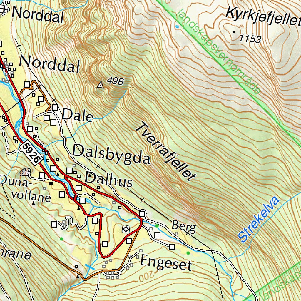 Municipality of Stranda Map by The Norwegian Mapping Authority | Avenza ...