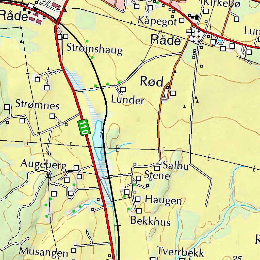 Municipality of Råde Map by The Norwegian Mapping Authority | Avenza Maps