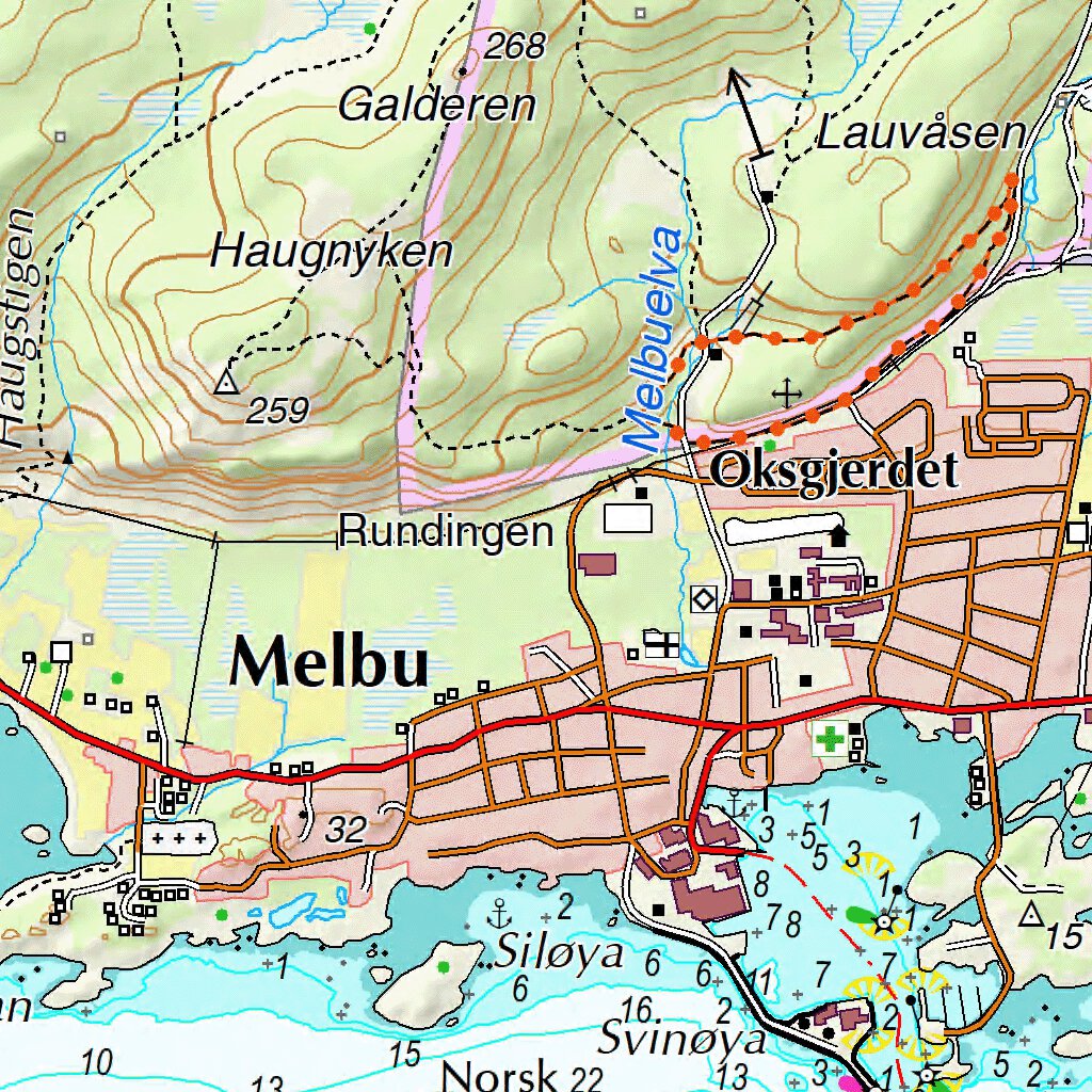 Municipality of Hadsel Map by The Norwegian Mapping Authority | Avenza Maps