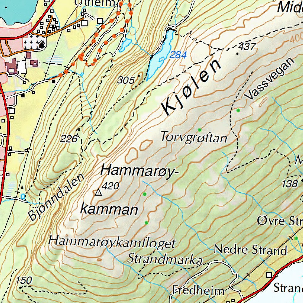 Municipality of Nesna Map by The Norwegian Mapping Authority | Avenza Maps
