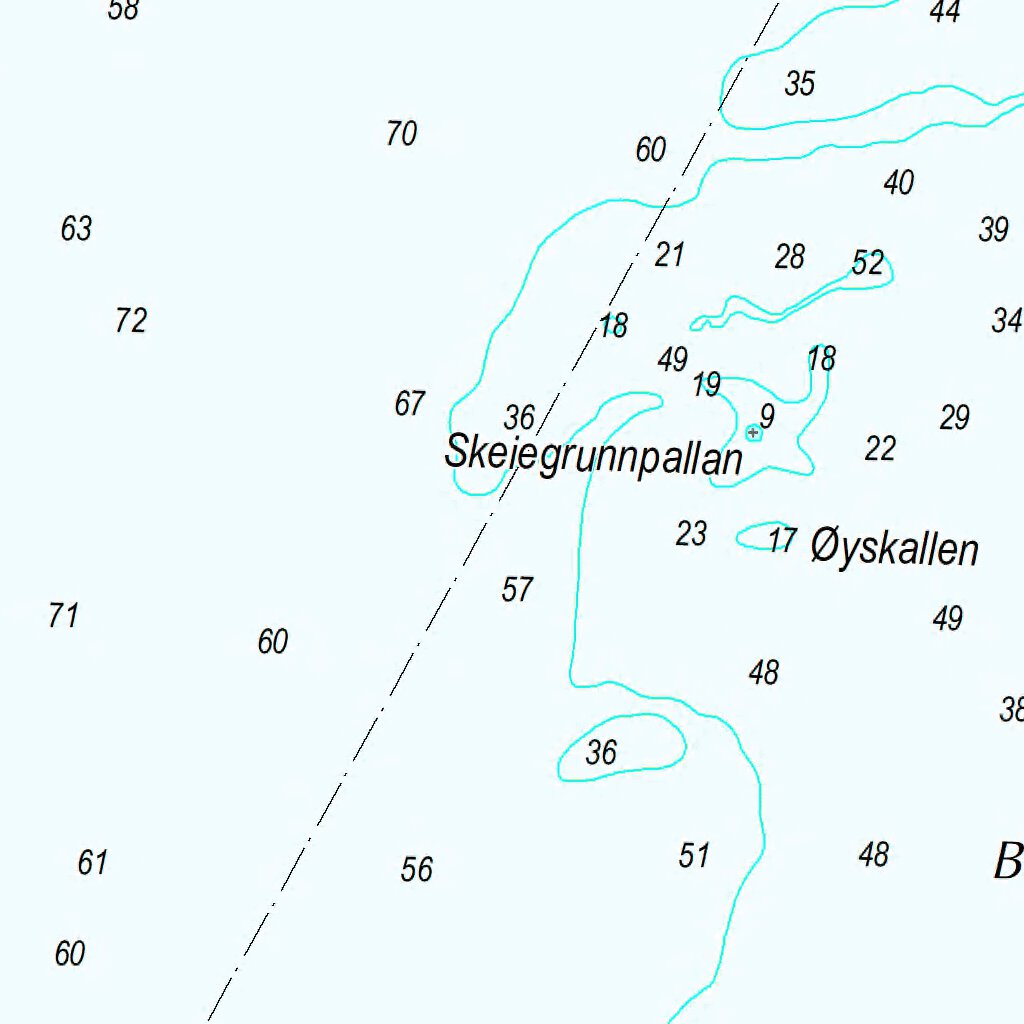 Municipality of Flakstad Map by The Norwegian Mapping Authority ...