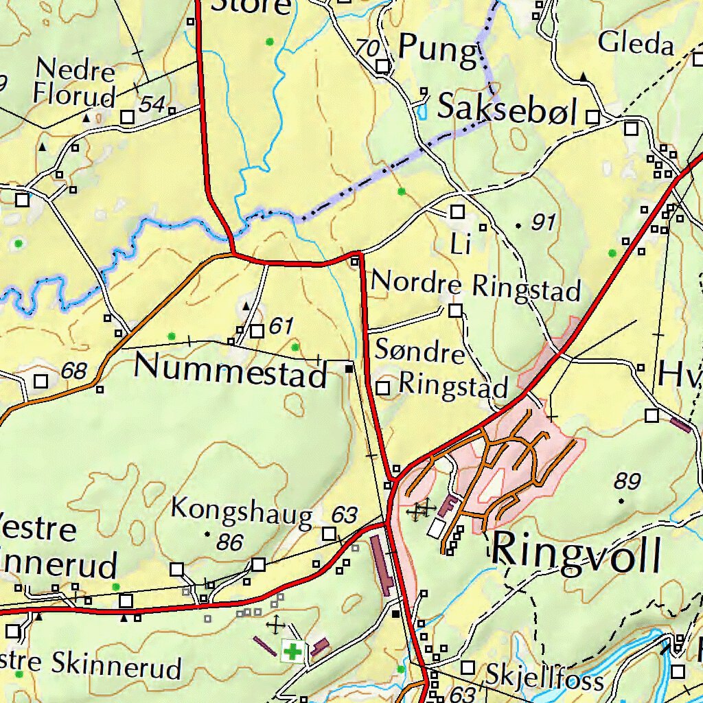 Municipality of Vestby Map by The Norwegian Mapping Authority | Avenza Maps