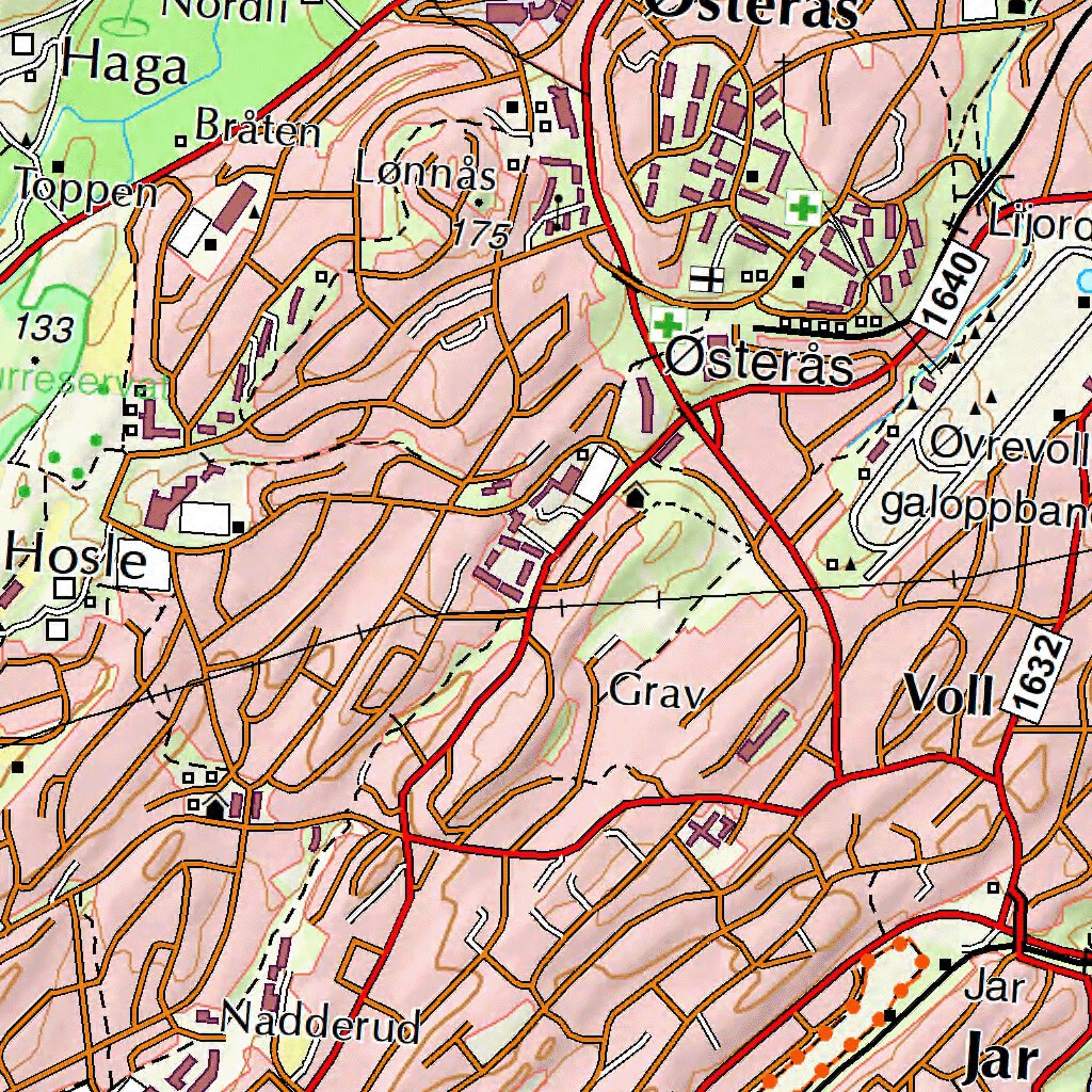 Municipality of Bærum Map by The Norwegian Mapping Authority | Avenza Maps