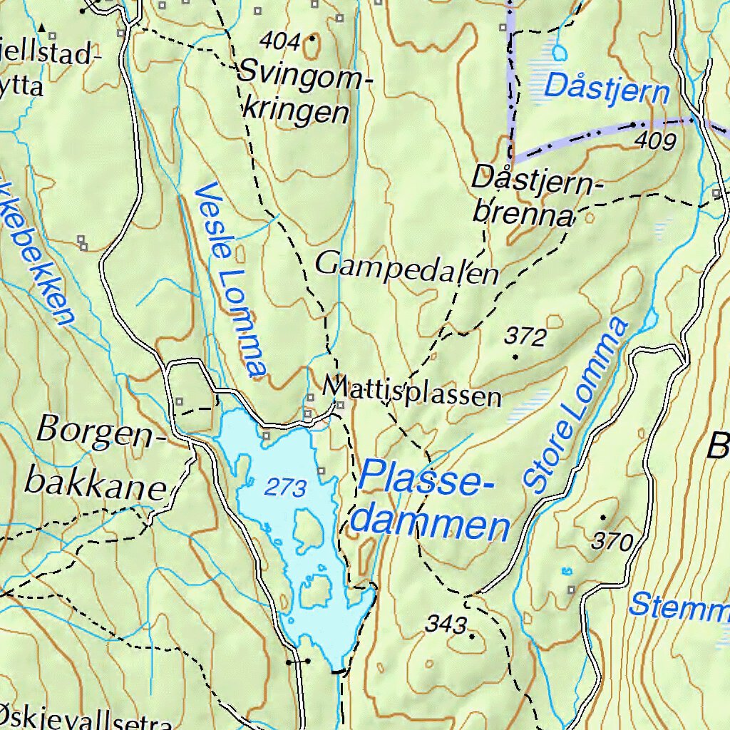 Municipality of Hole Map by The Norwegian Mapping Authority | Avenza Maps