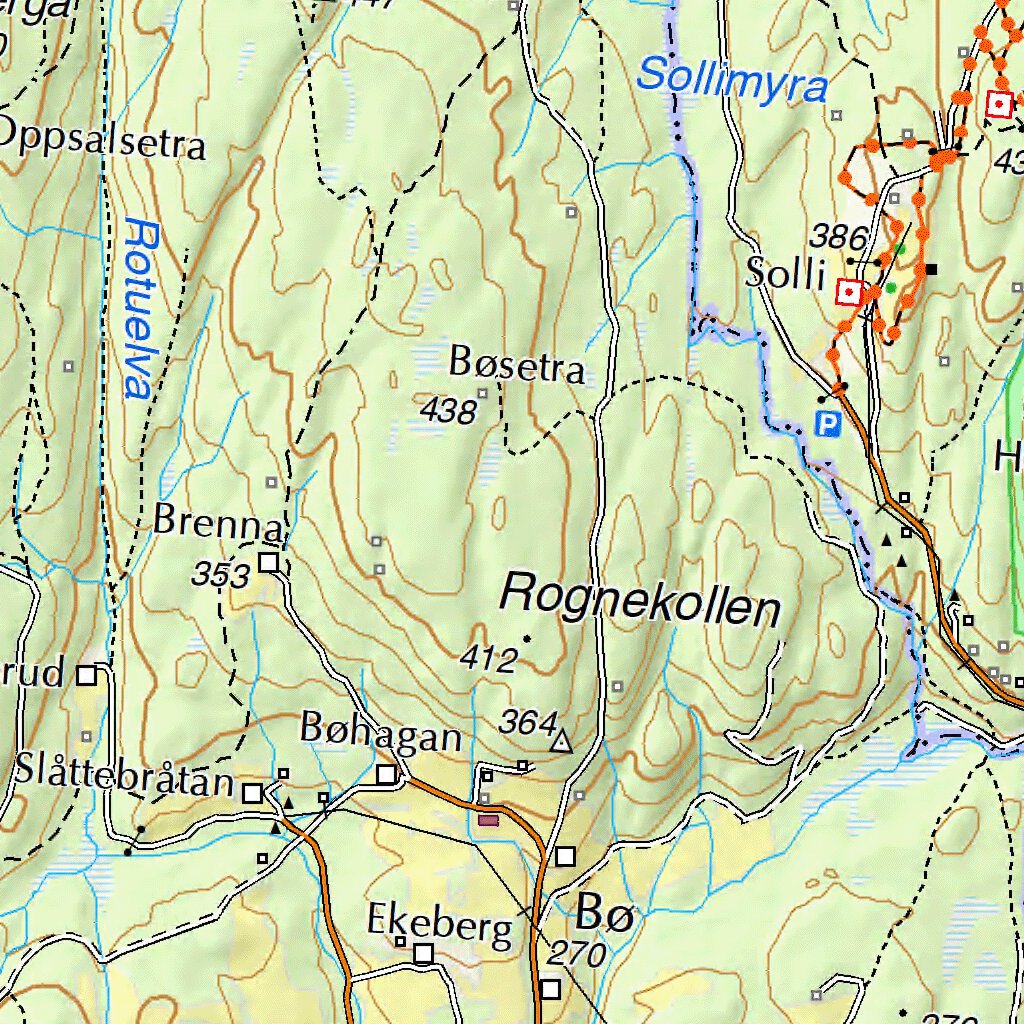 Municipality of Lier Map by The Norwegian Mapping Authority | Avenza Maps
