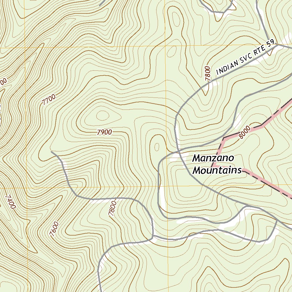 Tajique, NM (2020, 24000-Scale) Map by United States Geological Survey ...