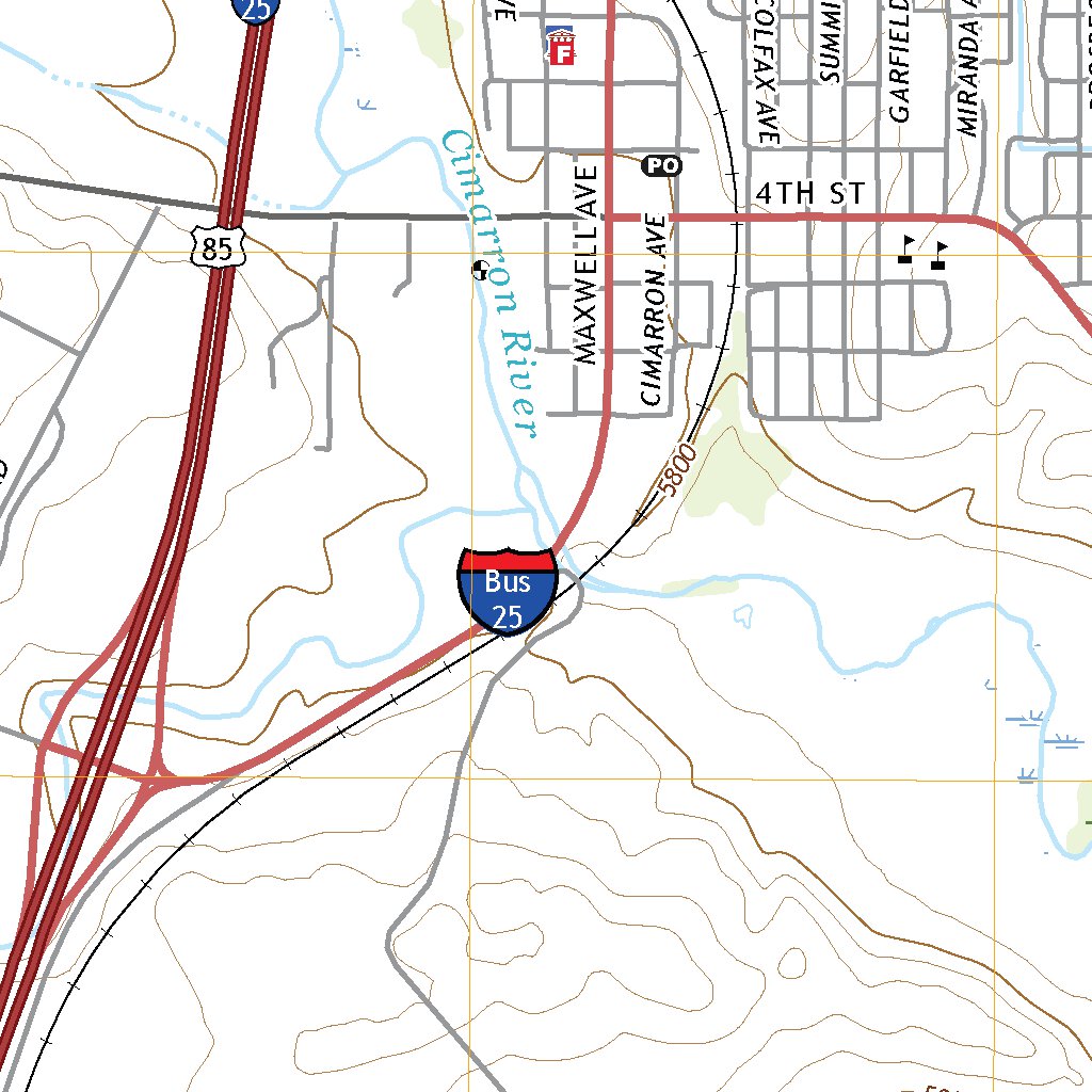 Springer, NM (2020, 24000-Scale) Map by United States Geological Survey ...