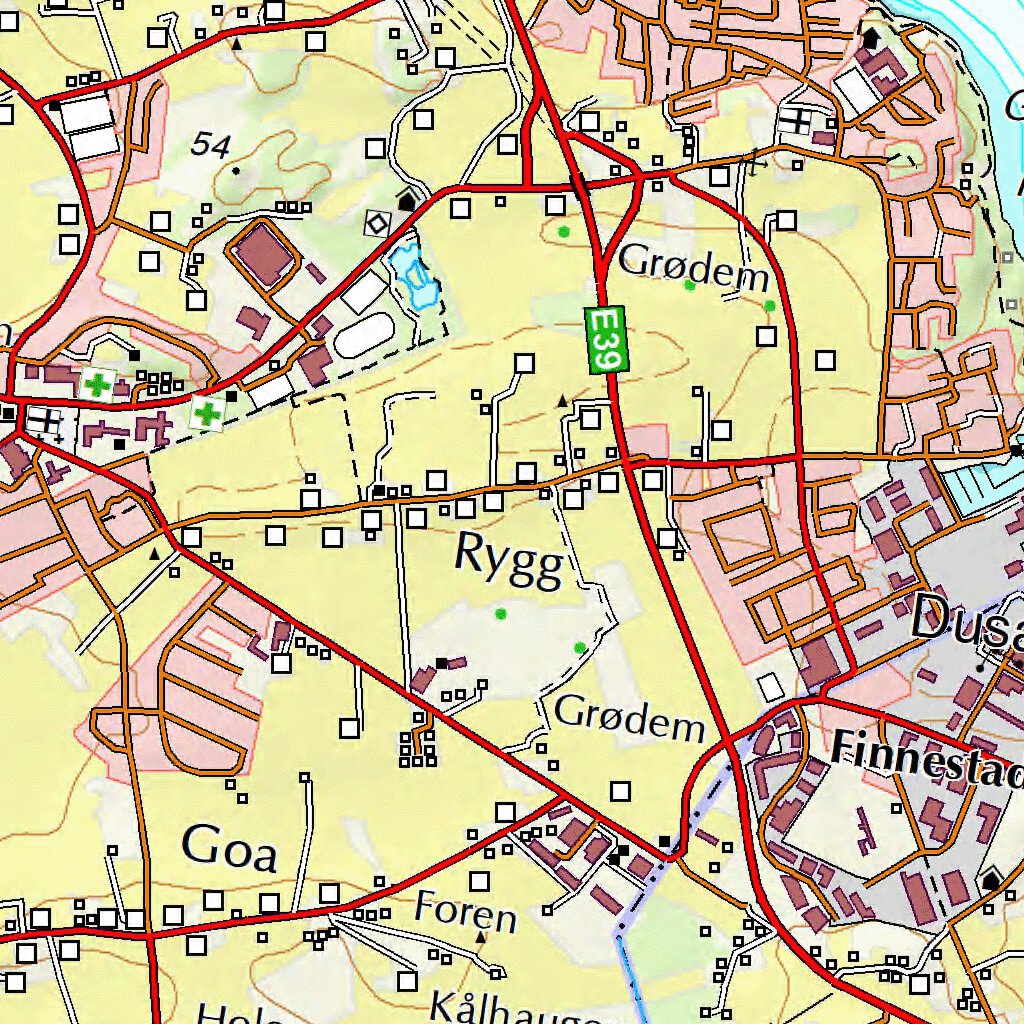 Municipality of Randaberg Map by The Norwegian Mapping Authority ...