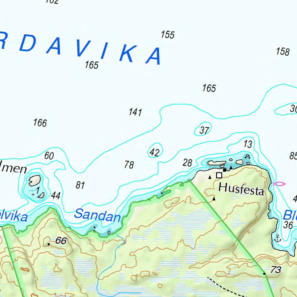 Municipality of Aure Map by The Norwegian Mapping Authority | Avenza Maps