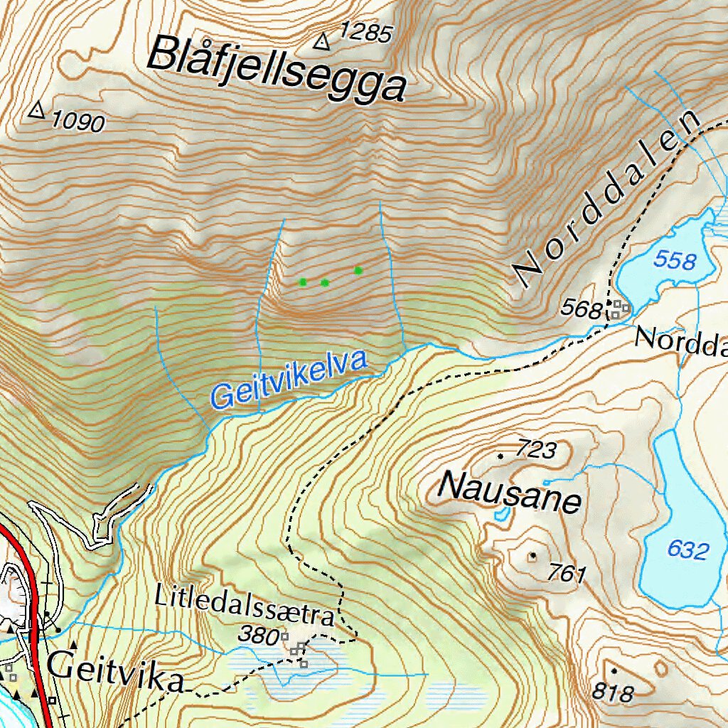 Municipality of Volda Map by The Norwegian Mapping Authority | Avenza Maps