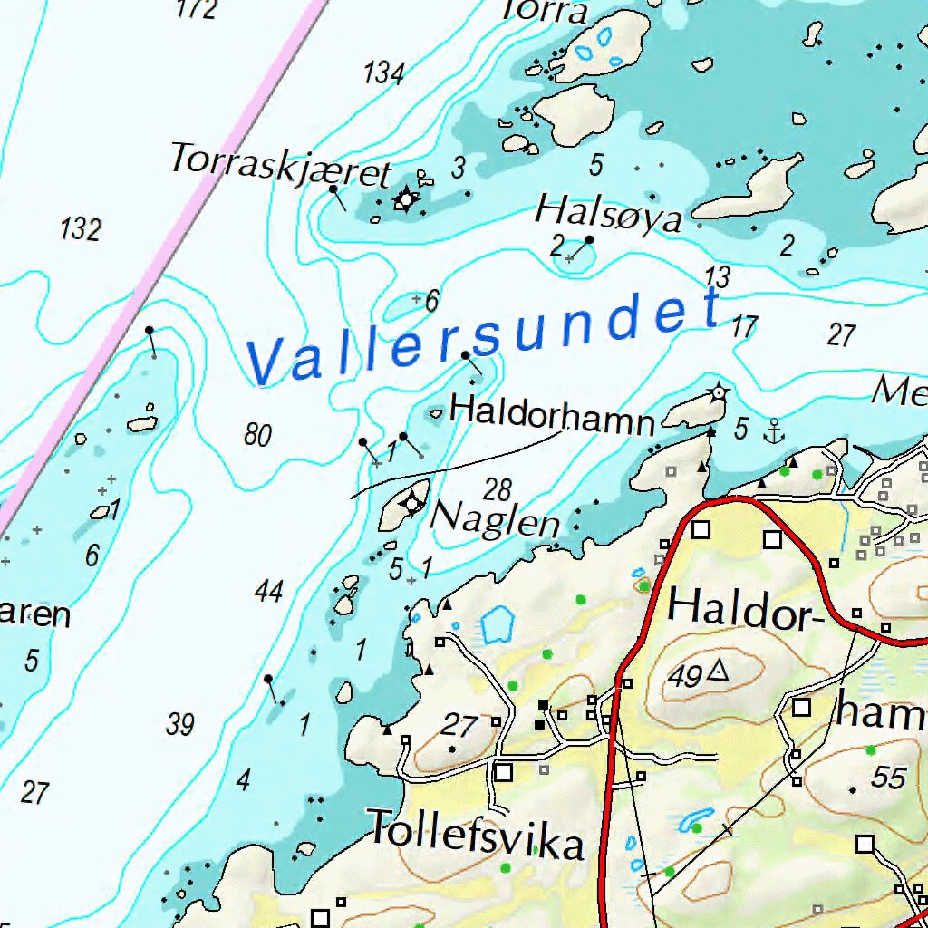 Municipality of Ørland Map by The Norwegian Mapping Authority | Avenza Maps