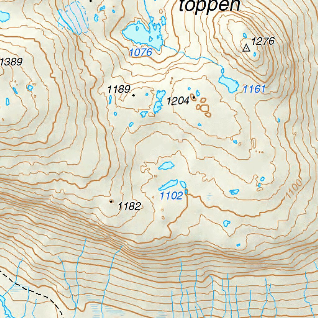 Municipality of Saltdal Map by The Norwegian Mapping Authority | Avenza ...