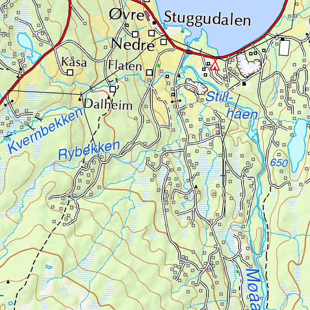 Municipality of Tydal Map by The Norwegian Mapping Authority | Avenza Maps