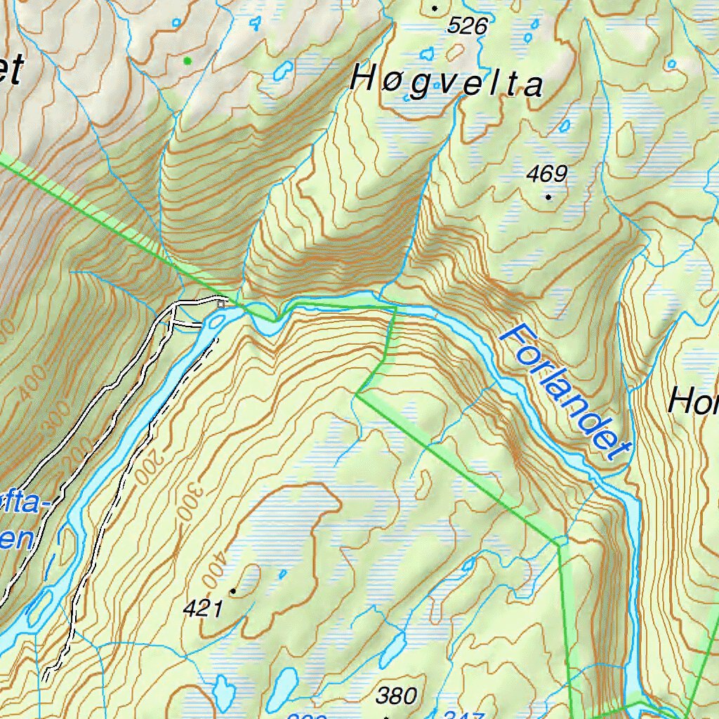 Municipality of Verdal Map by The Norwegian Mapping Authority | Avenza Maps