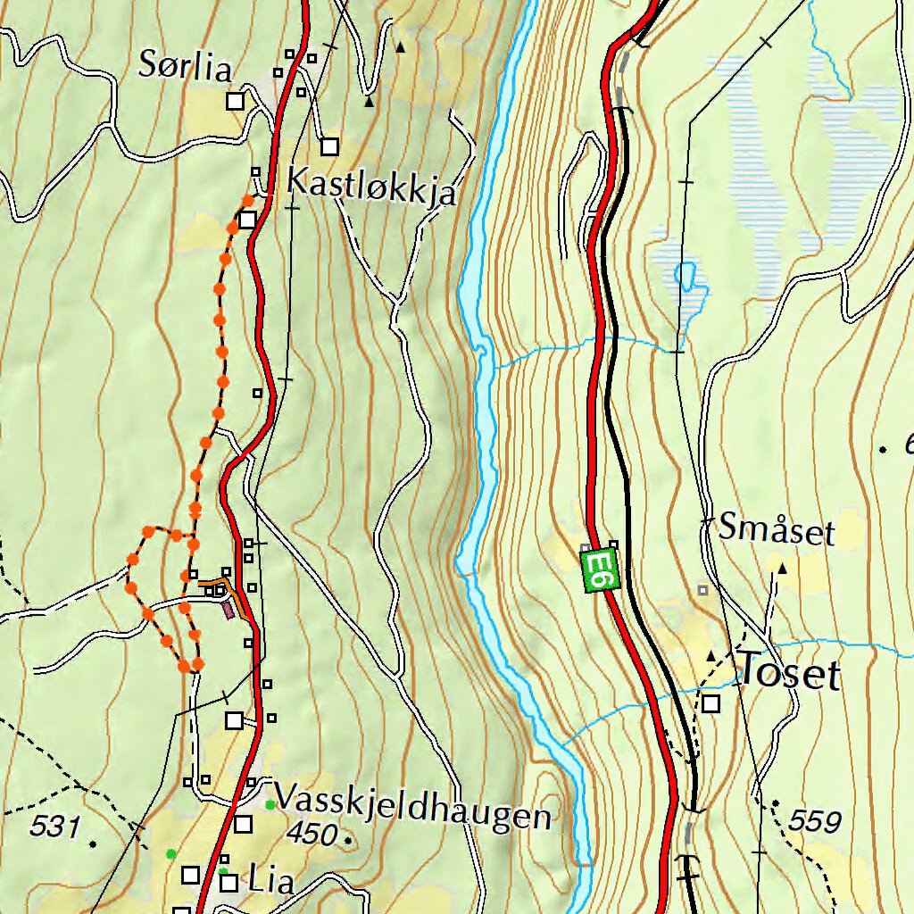 Municipality of Rennebu Map by The Norwegian Mapping Authority | Avenza Maps