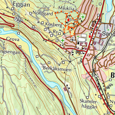 Municipality of Rennebu Map by The Norwegian Mapping Authority | Avenza Maps