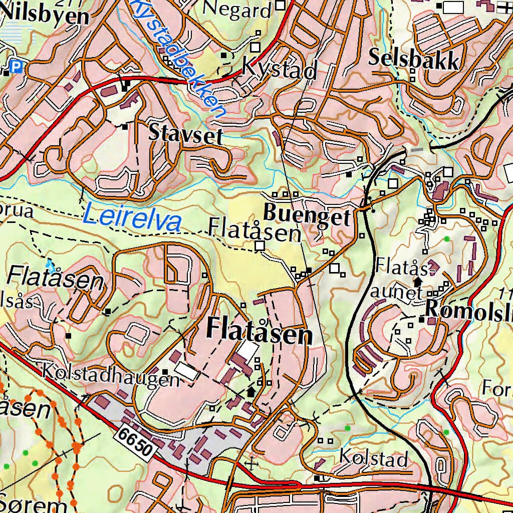 Municipality of Trondheim Map by The Norwegian Mapping Authority ...