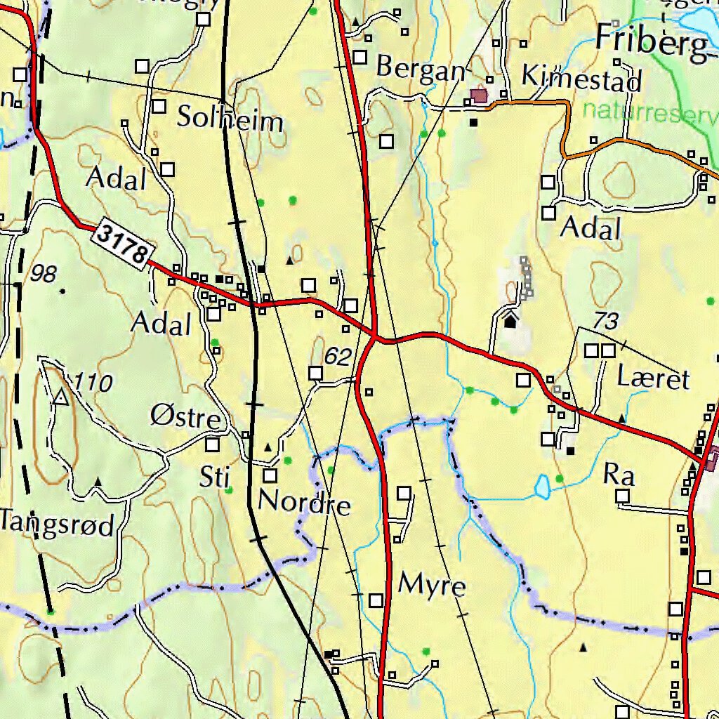Municipality of Tønsberg Map by The Norwegian Mapping Authority ...