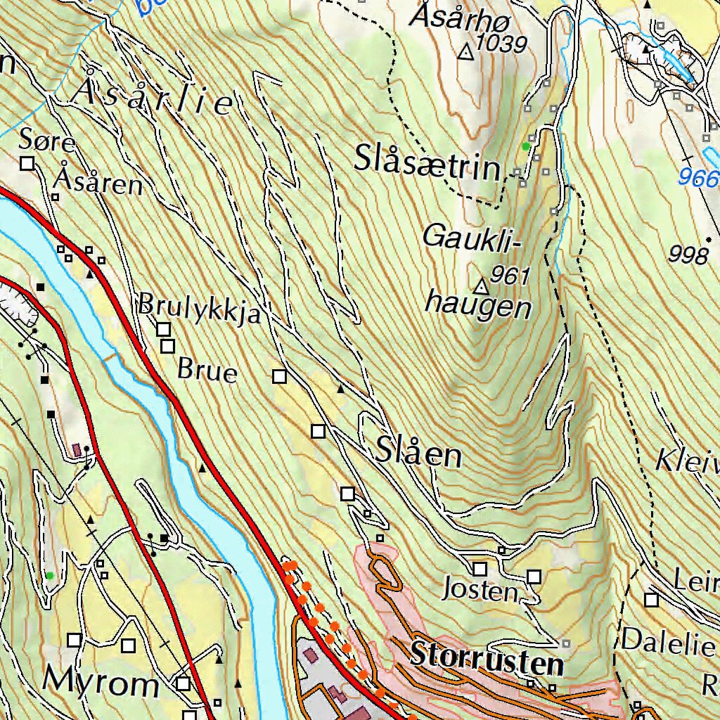 Municipality of Sel Map by The Norwegian Mapping Authority | Avenza Maps