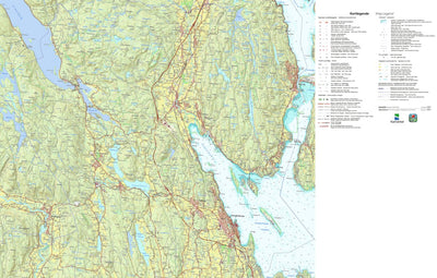 Municipality of Holmestrand Map by The Norwegian Mapping Authority ...