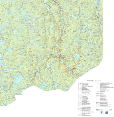 Municipality of Eidskog Map by The Norwegian Mapping Authority | Avenza ...