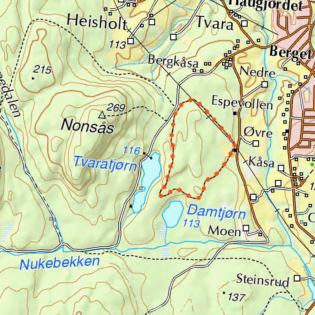 Municipality of Nome Map by The Norwegian Mapping Authority | Avenza Maps