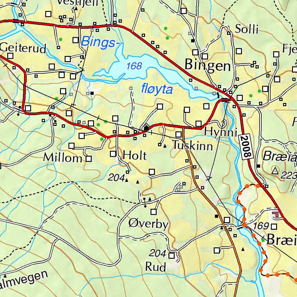 Municipality of Grue Map by The Norwegian Mapping Authority | Avenza Maps