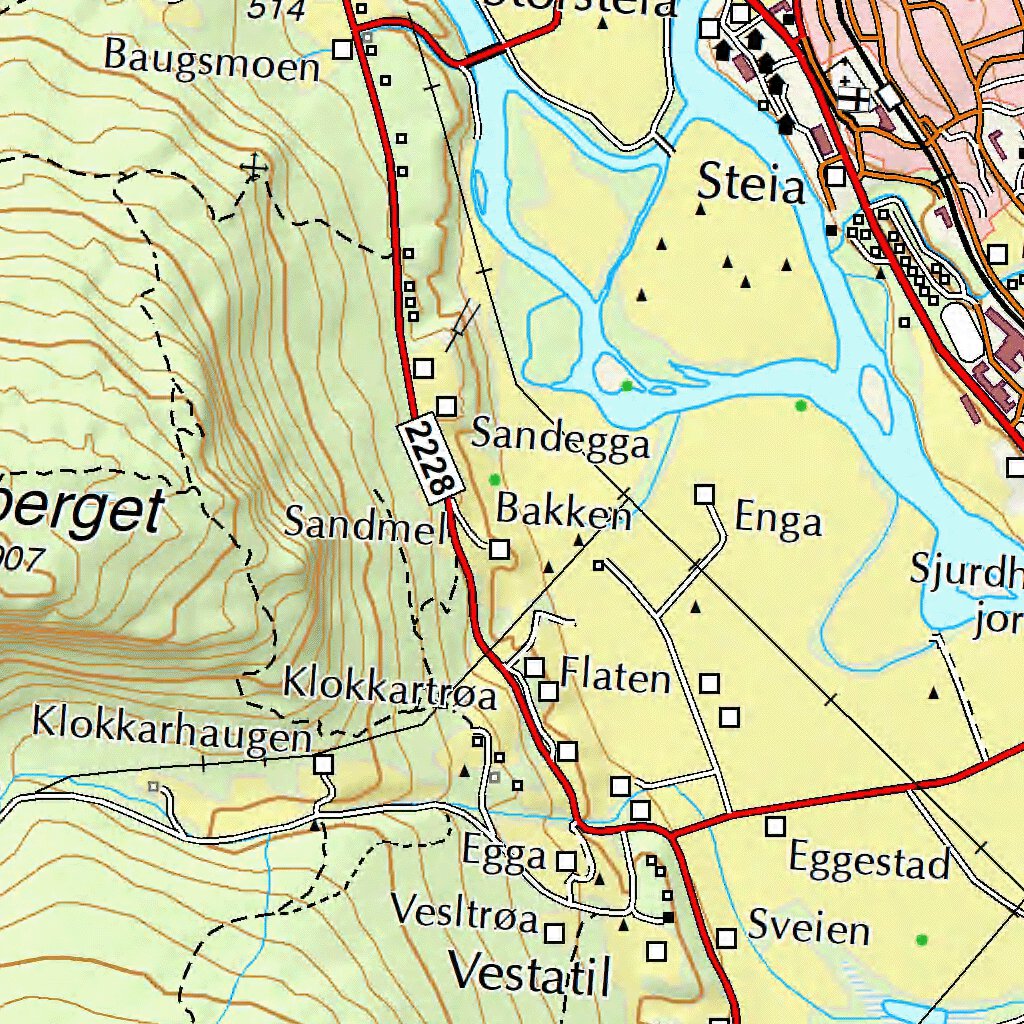 Municipality of Alvdal Map by The Norwegian Mapping Authority | Avenza Maps