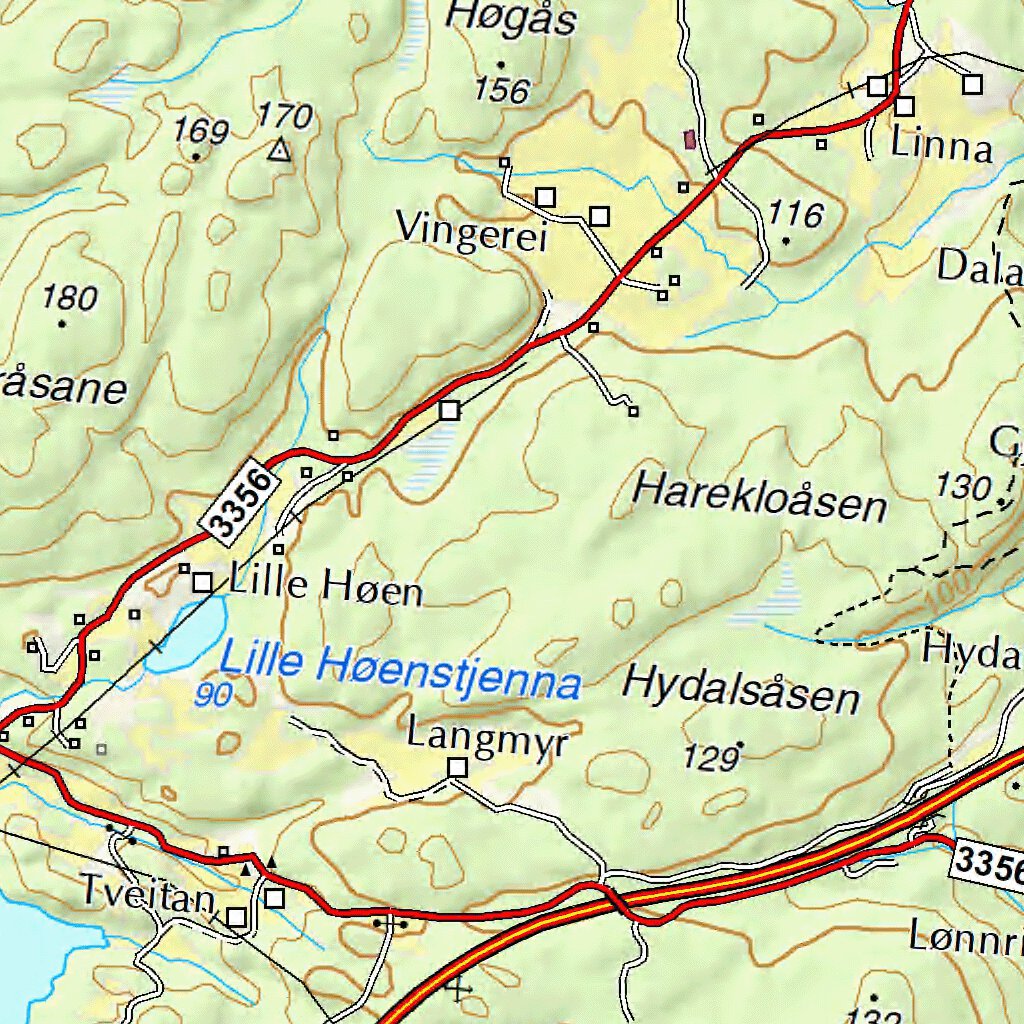 Municipality of Bamble Map by The Norwegian Mapping Authority | Avenza Maps