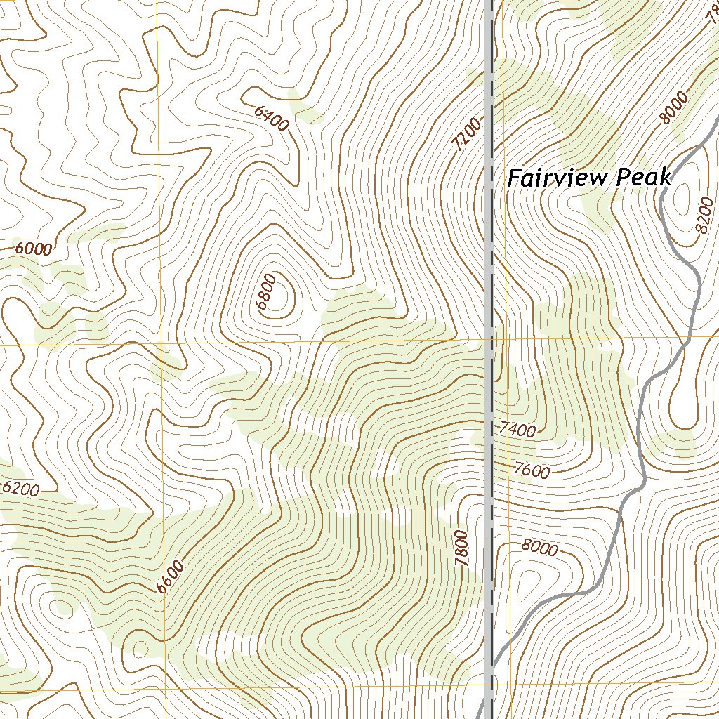 Bell Canyon, NV (2018, 24000-Scale) Map by United States Geological ...
