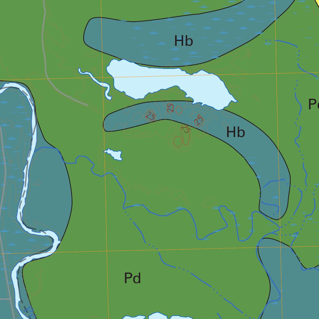 Nicholson Surface Geology 2021 Map by Louisiana Geological Survey (LSU ...