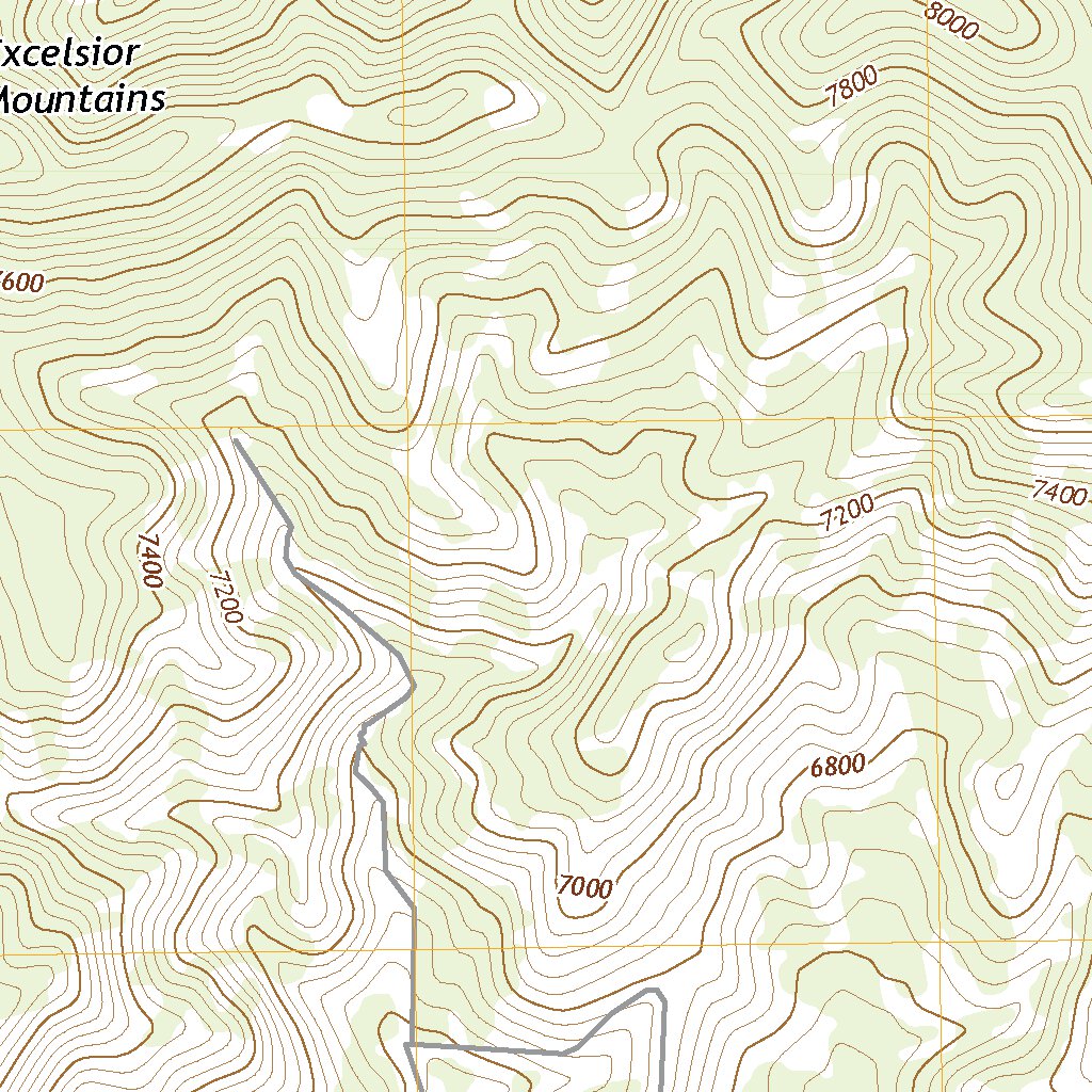 Moho Mountain, NV (2018, 24000-Scale) Map by United States Geological ...