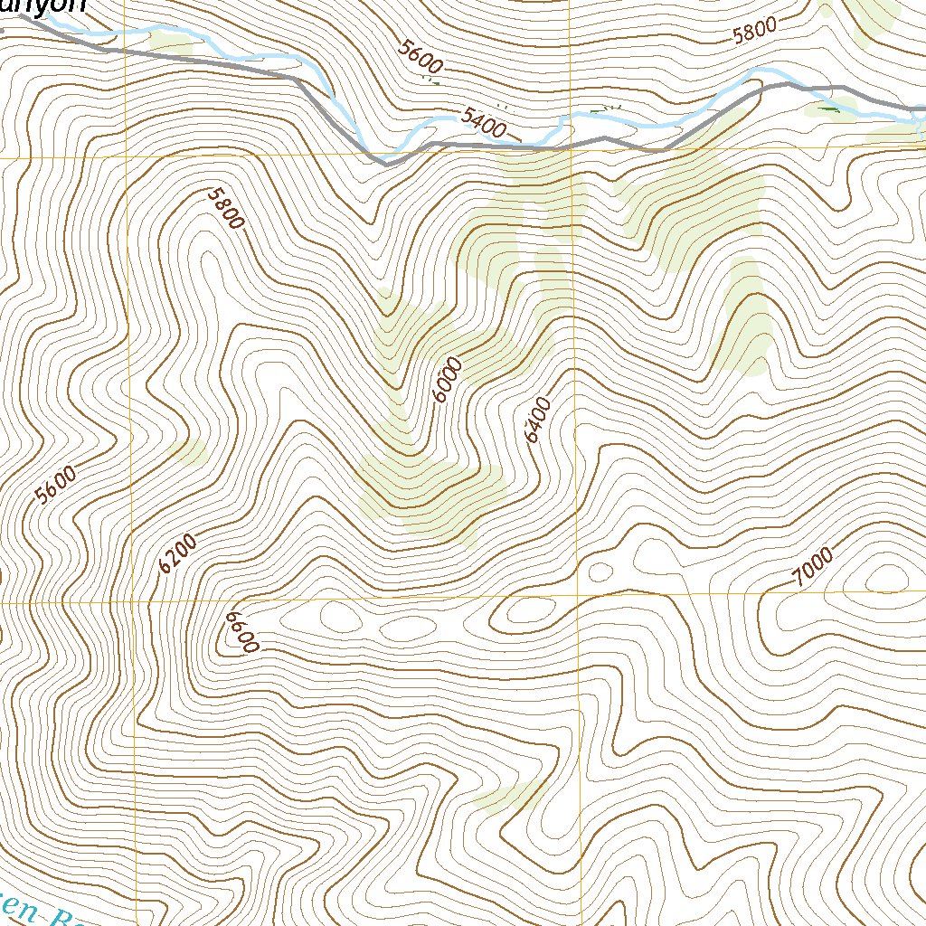Woody Canyon, NV (2018, 24000-Scale) Map by United States Geological ...